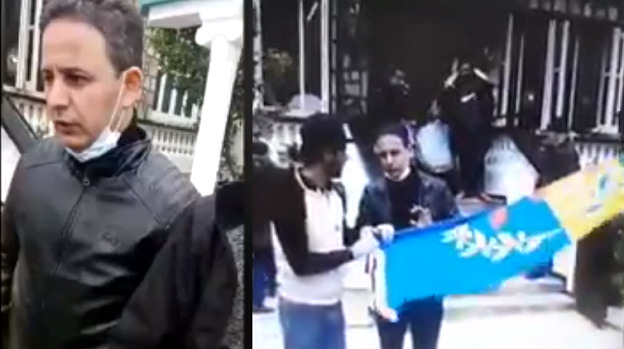 Recueillement sur la tombe de Matoub Lounès : un membre de la Fondation ...